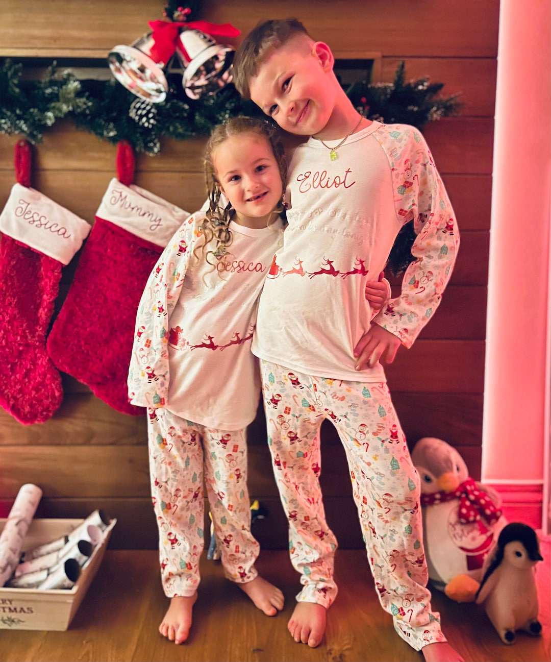 Christmas Eve Pyjamas - Etsy
