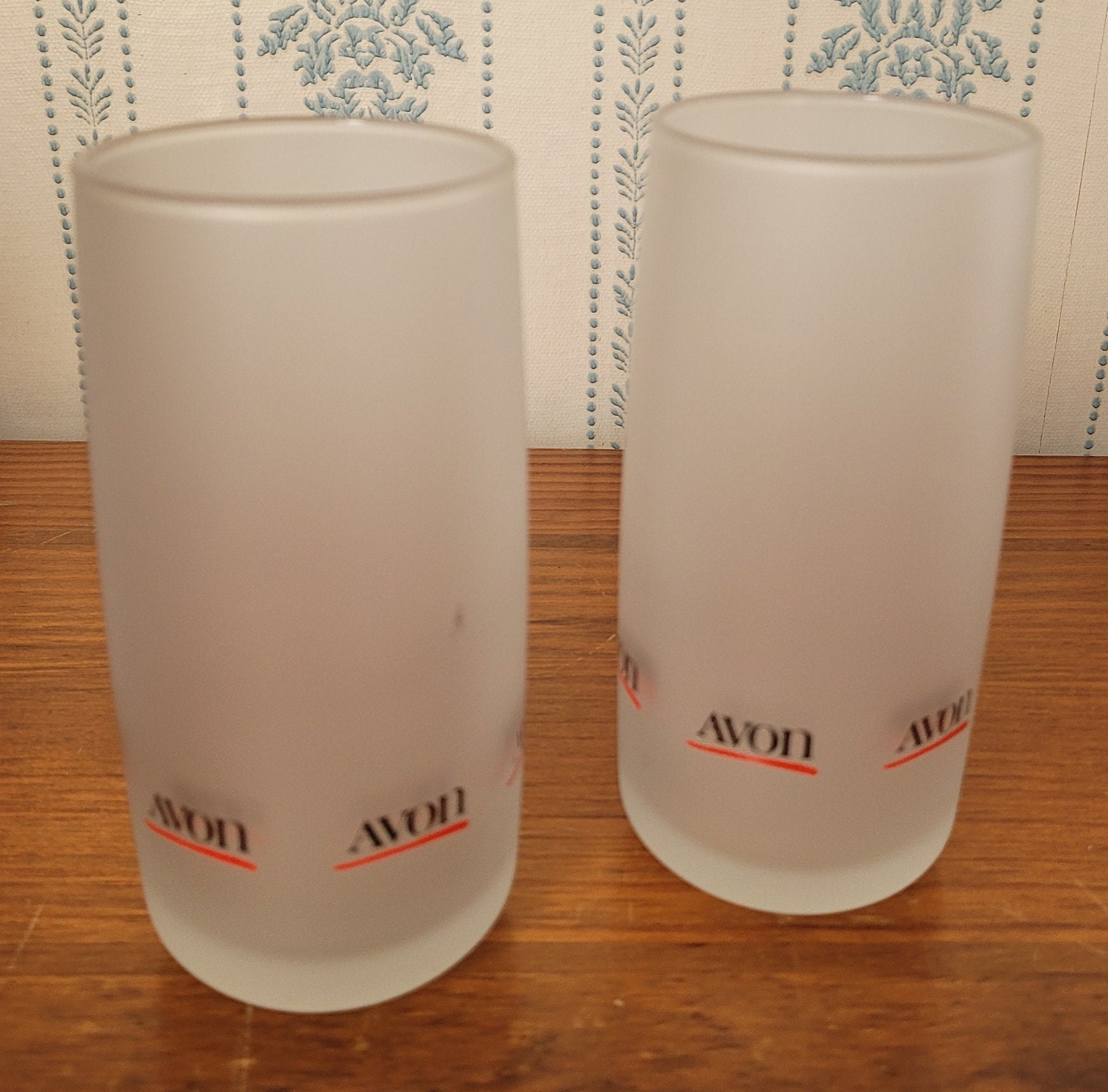 Vintage Avon Drinking Glasses With Avon Logo - Etsy