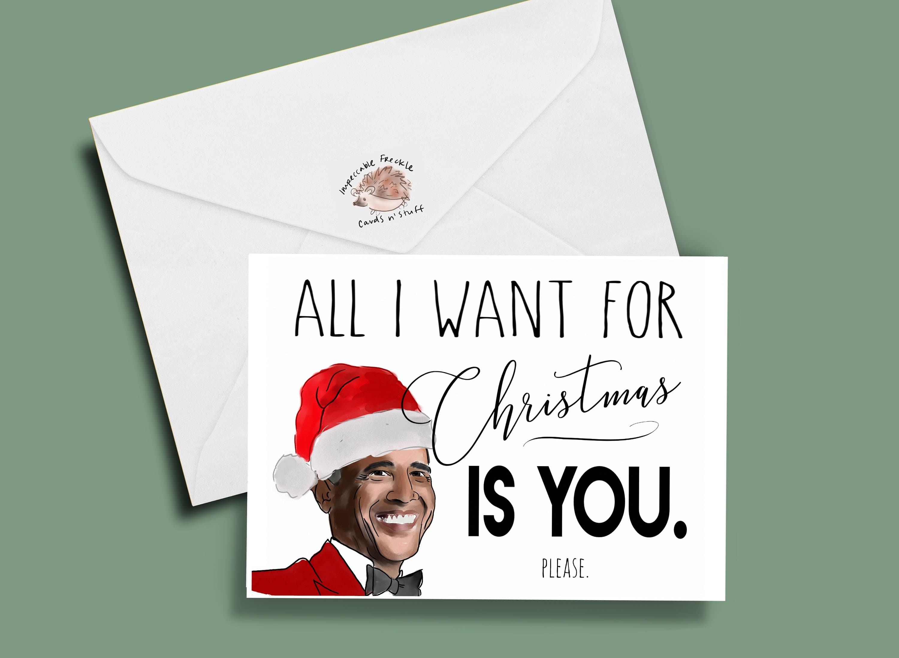 Obama Christmas Card