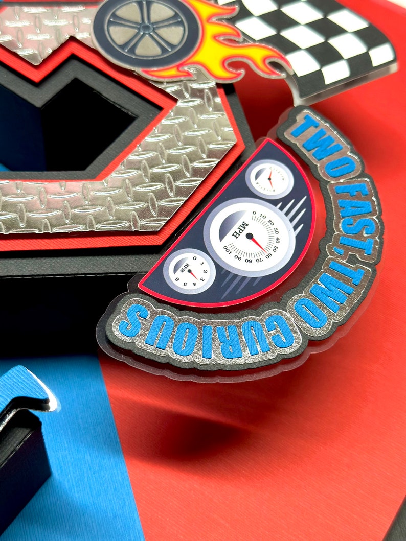 Two Fast Two Curious 3D Number Two Fast Two Curious 3D Letter Two Fast ...