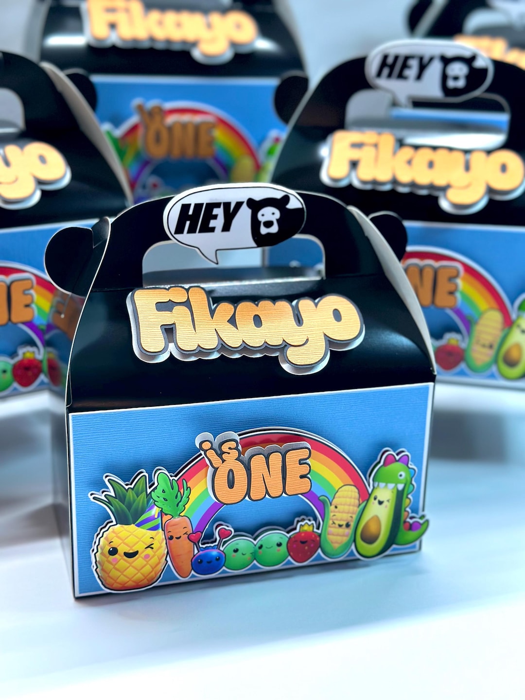 Hey Bear Gable Boxes Hey Bear Sensory Dancing Fruits Dancing Veggies ...