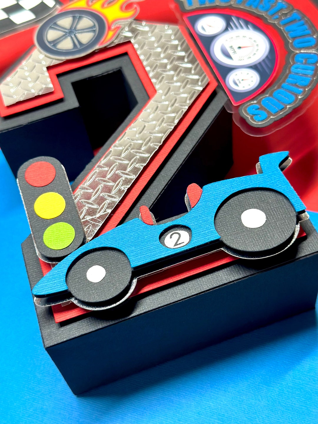 Two Fast Two Curious 3D Number Two Fast Two Curious 3D Letter Two Fast ...