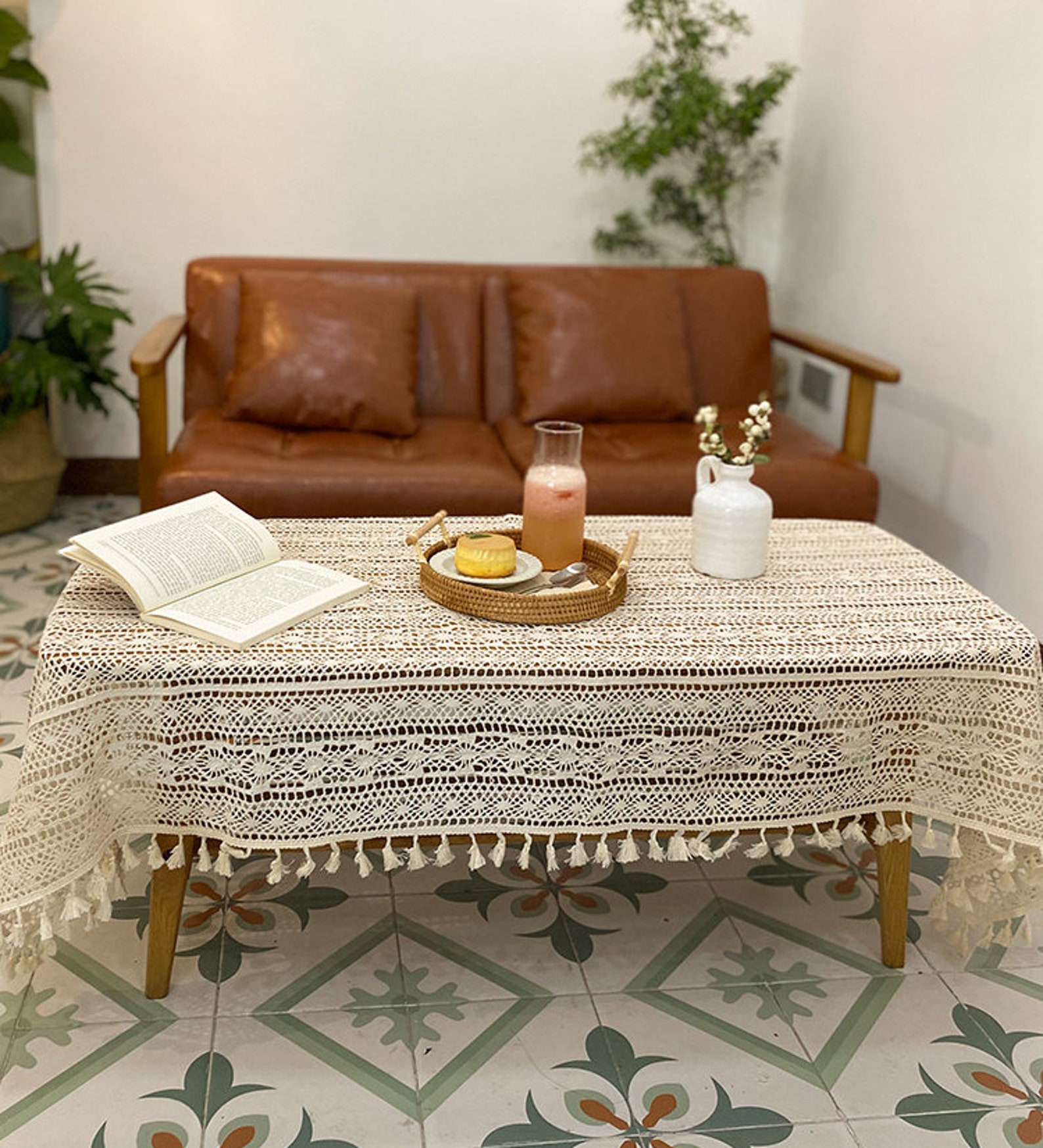 Lace Table Cloth, Custom Boho Wedding Rectangle Square Round Tablecloth ...
