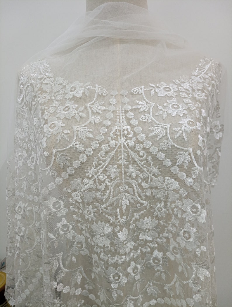 Bohemian White Ivory Rayon Lace Fabric Bridal Lace Wedding - Etsy