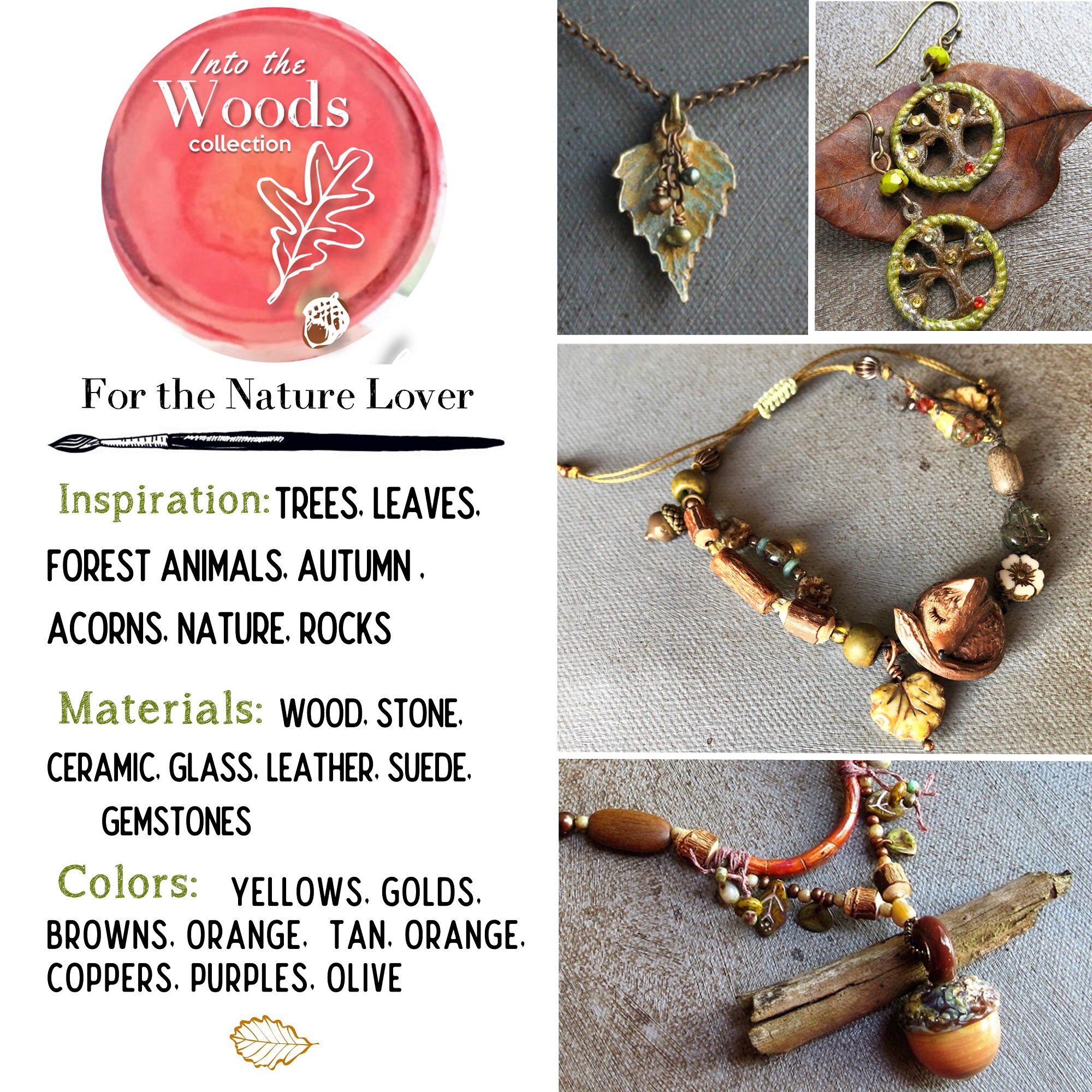 Rustic Nature Themed Blue Multi-strand Bracelet Boho - Etsy