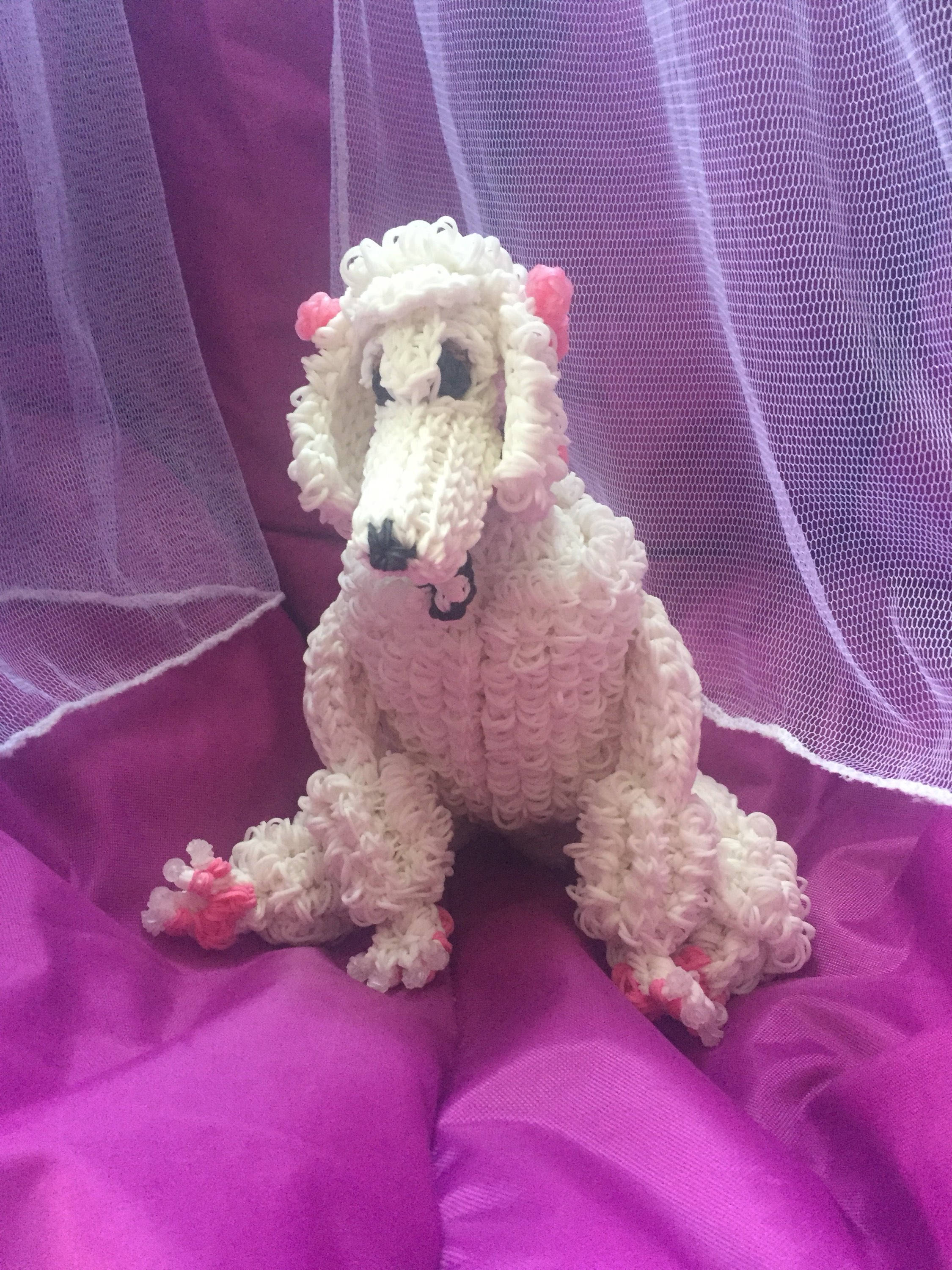 Rainbow Loom Dog Charms