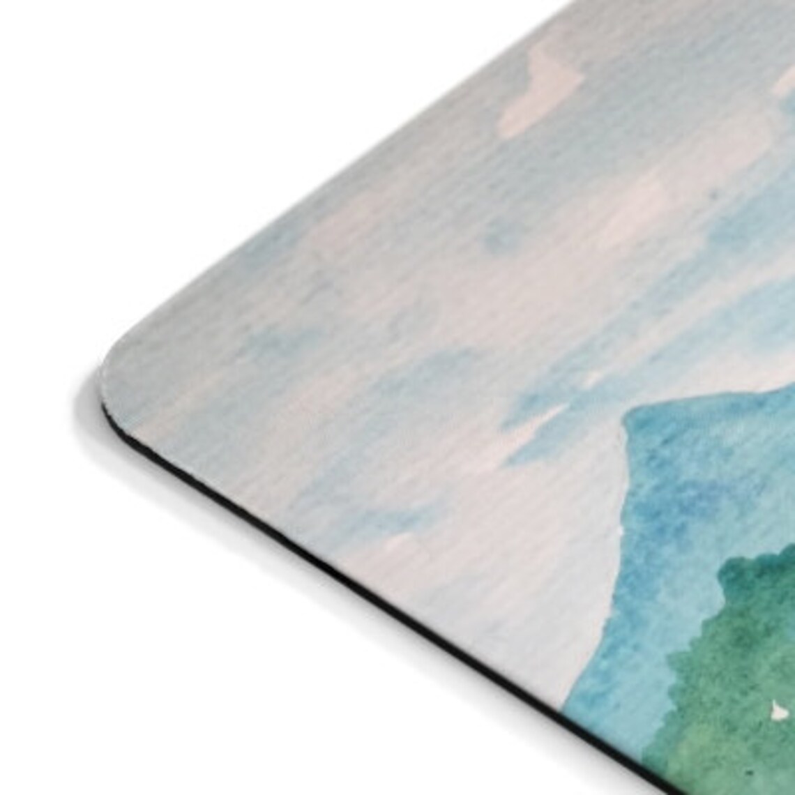 Mountain Mousepad Desk Accessory Watercolor Mouse Pad - Etsy
