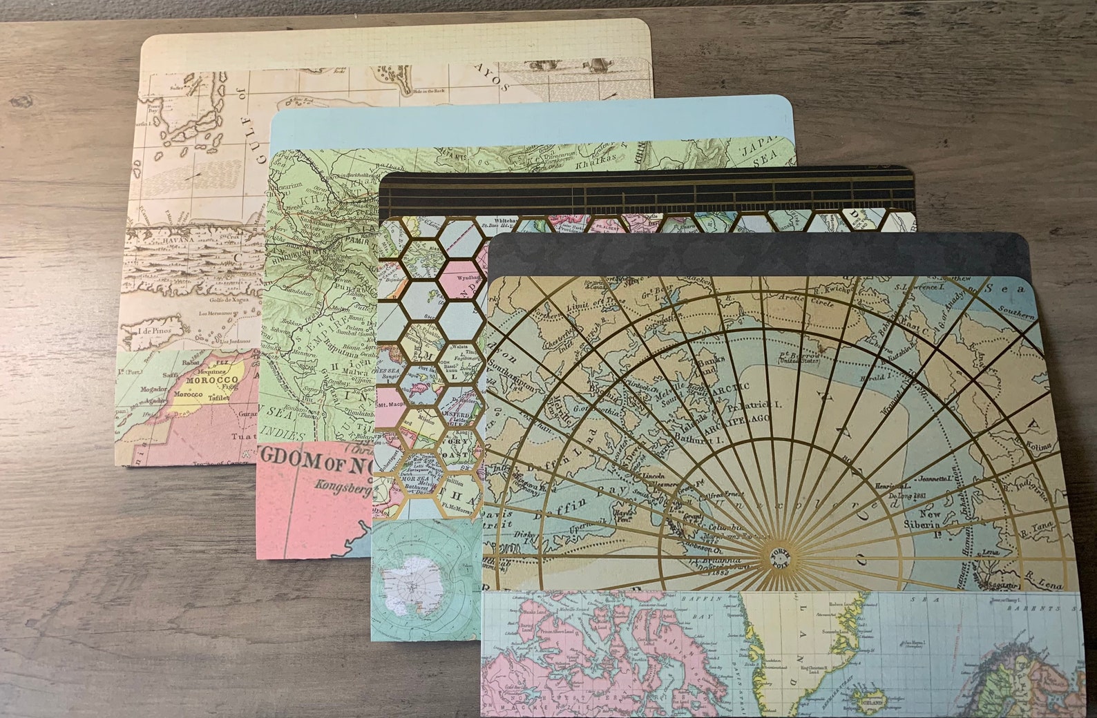 Decorative File Folder Chic Desk Accessories Pretty File - Etsy