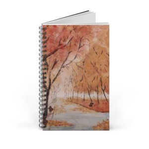 Watercolor Journal Spiral Notebook Lined or Graph Journal - Etsy