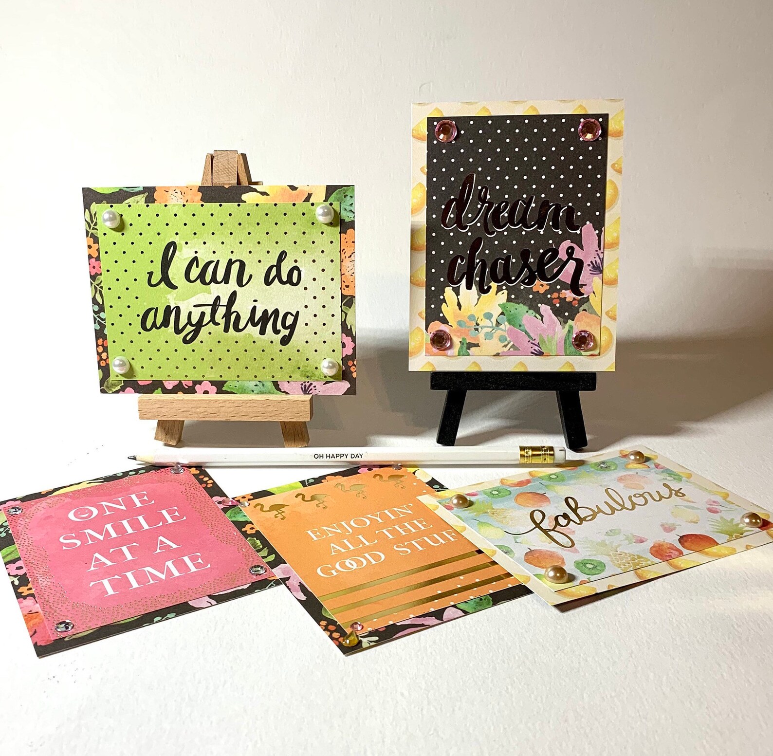 Motivational Desk Decor Cubicle Desk Accessories Positivity - Etsy