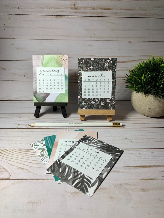Calendars & Planners Desk calendar Coworker gift under 20 cute desk ...