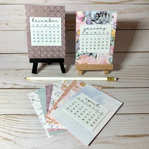 Desk Calendar 2024 Desk Accessories, Office Decor, That Girl Aesthetic ...
