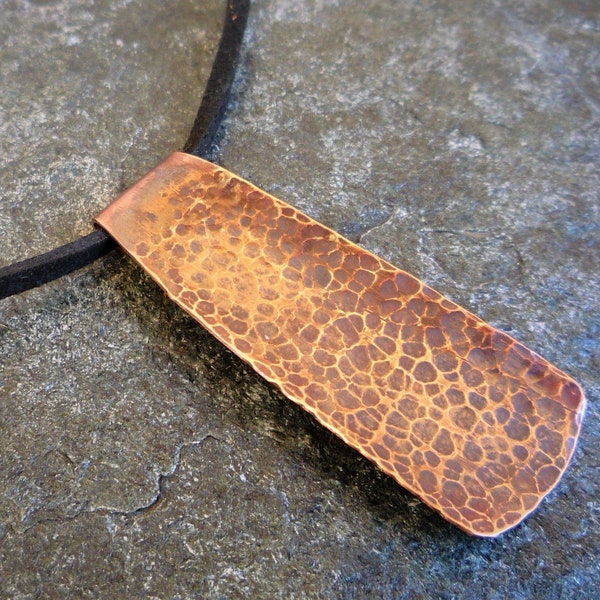 Boho Copper Necklace - Etsy
