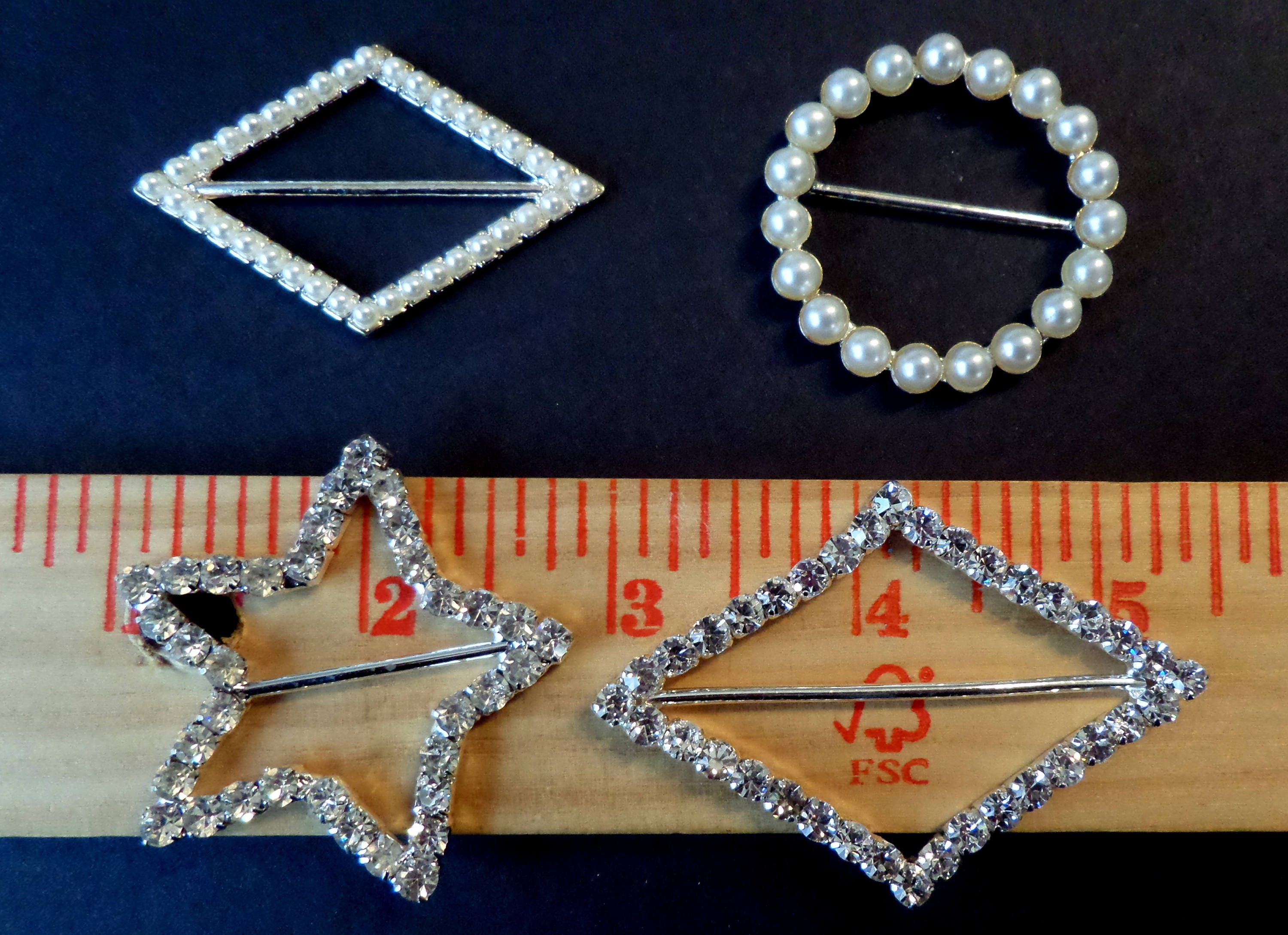 Jewel Brooch for Wedding Bouquetchoose Rhinestone Bucklediy - Etsy