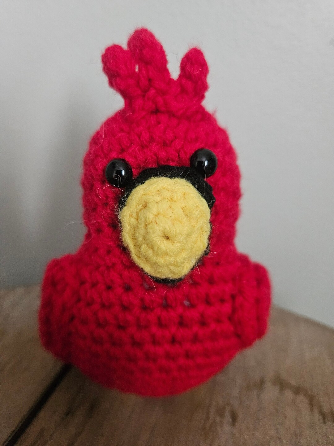 Red Cardinal - Crochet / Amigurumi Plushie - Decor - Etsy