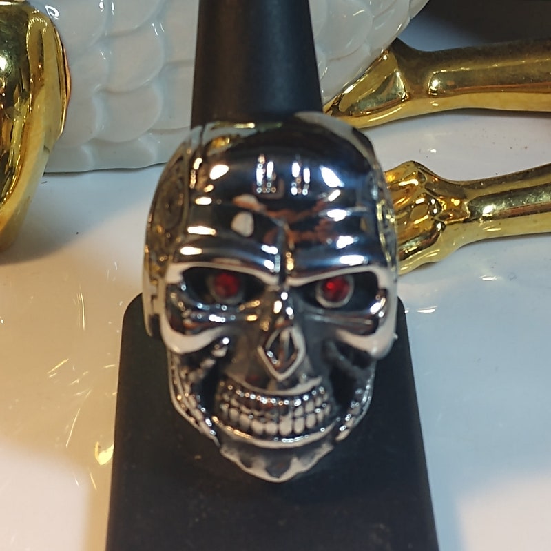 Terminator Skull - Etsy
