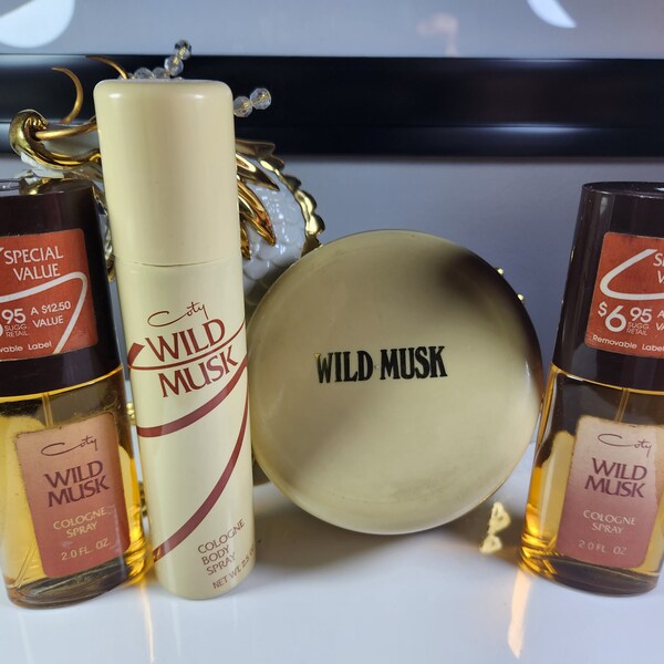 Coty Wild Musk Oil - Etsy