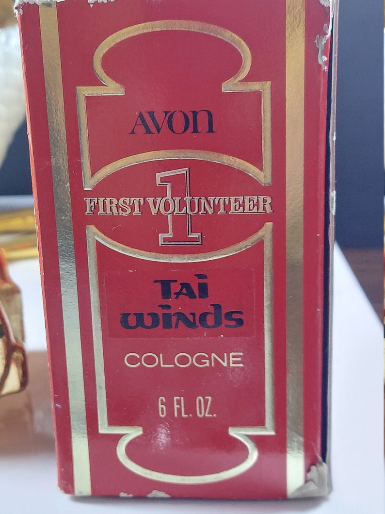 Avon First Volunteer Tai Winds Cologne 6.0oz Vintage - Etsy