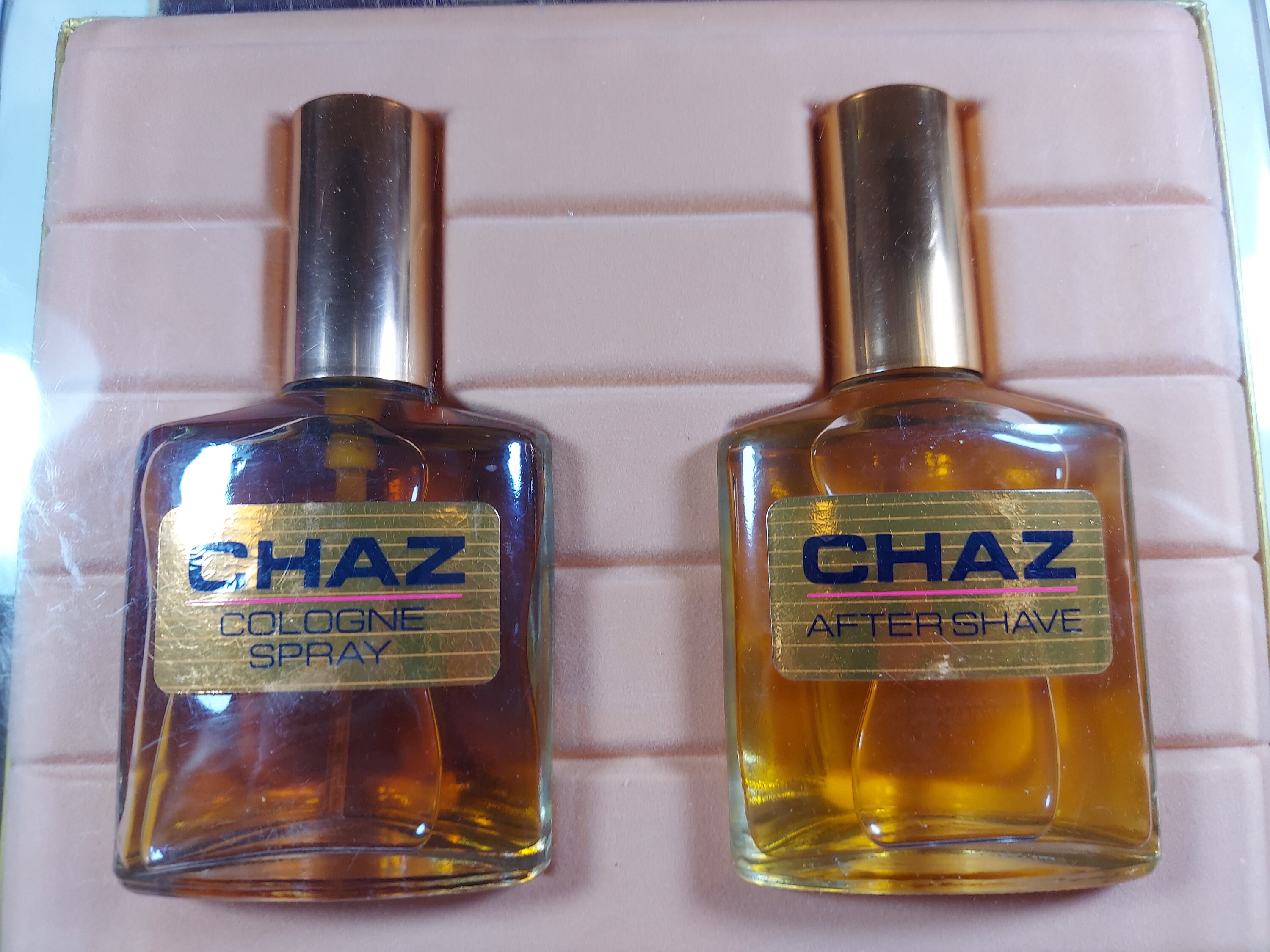 Revlon Chaz Cologne & After Shave Set 2.25oz Each Bottle Vintage - Etsy
