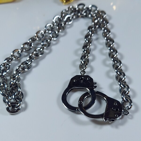 Handcuff Necklace - Etsy