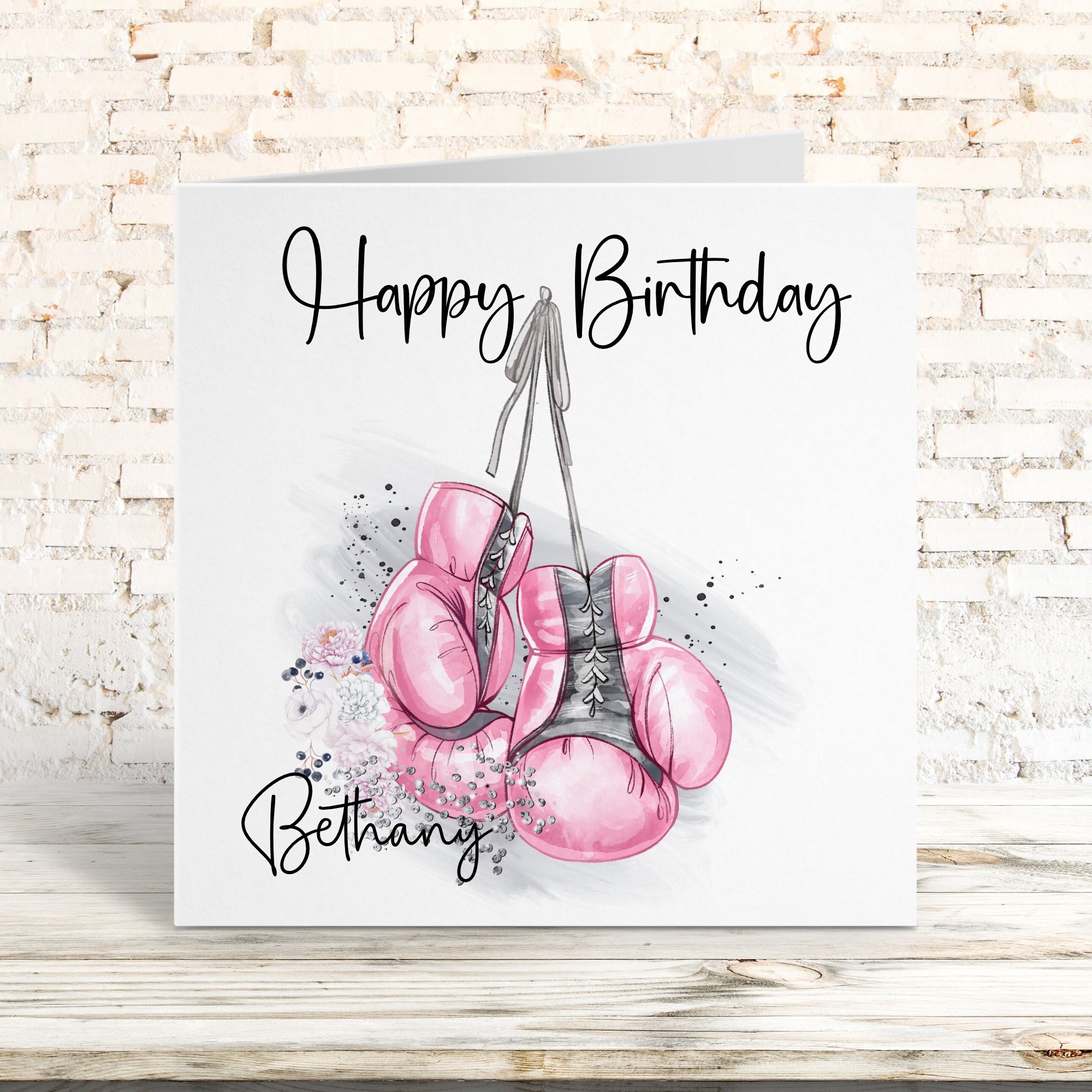 Boxing Birthday Card Personalised Card | Etsy UK