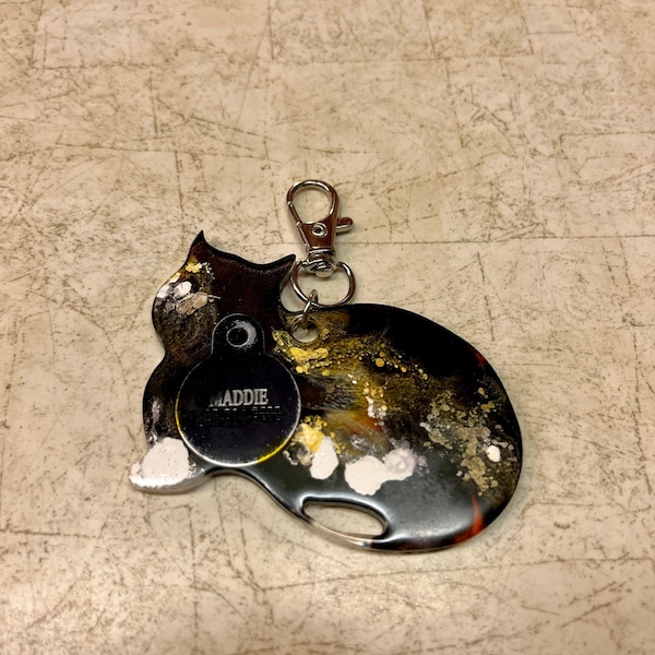 Custom Cat Keychain - Etsy