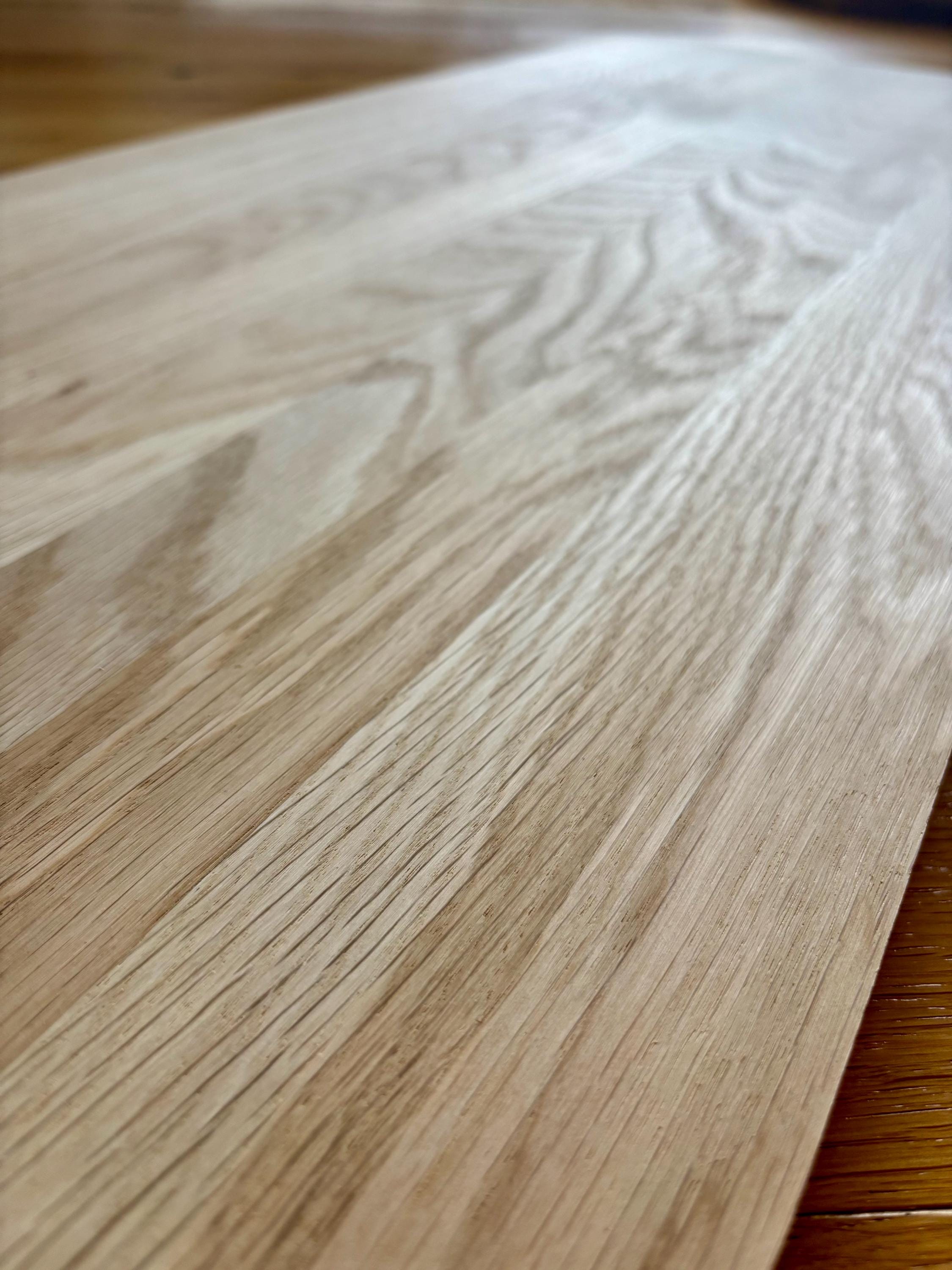 Solid Oak Desk Worktop 30mm | Standard & Custom Sizes | Natural or ...