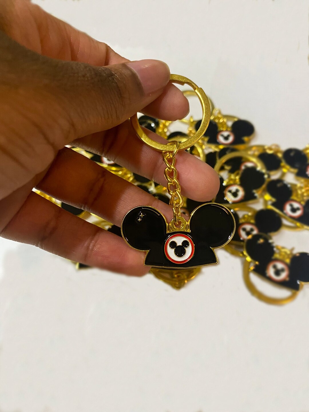 Mouseketeer Keychain| Mouseketeer Ear Hat Enamel Keychain| Disney ...