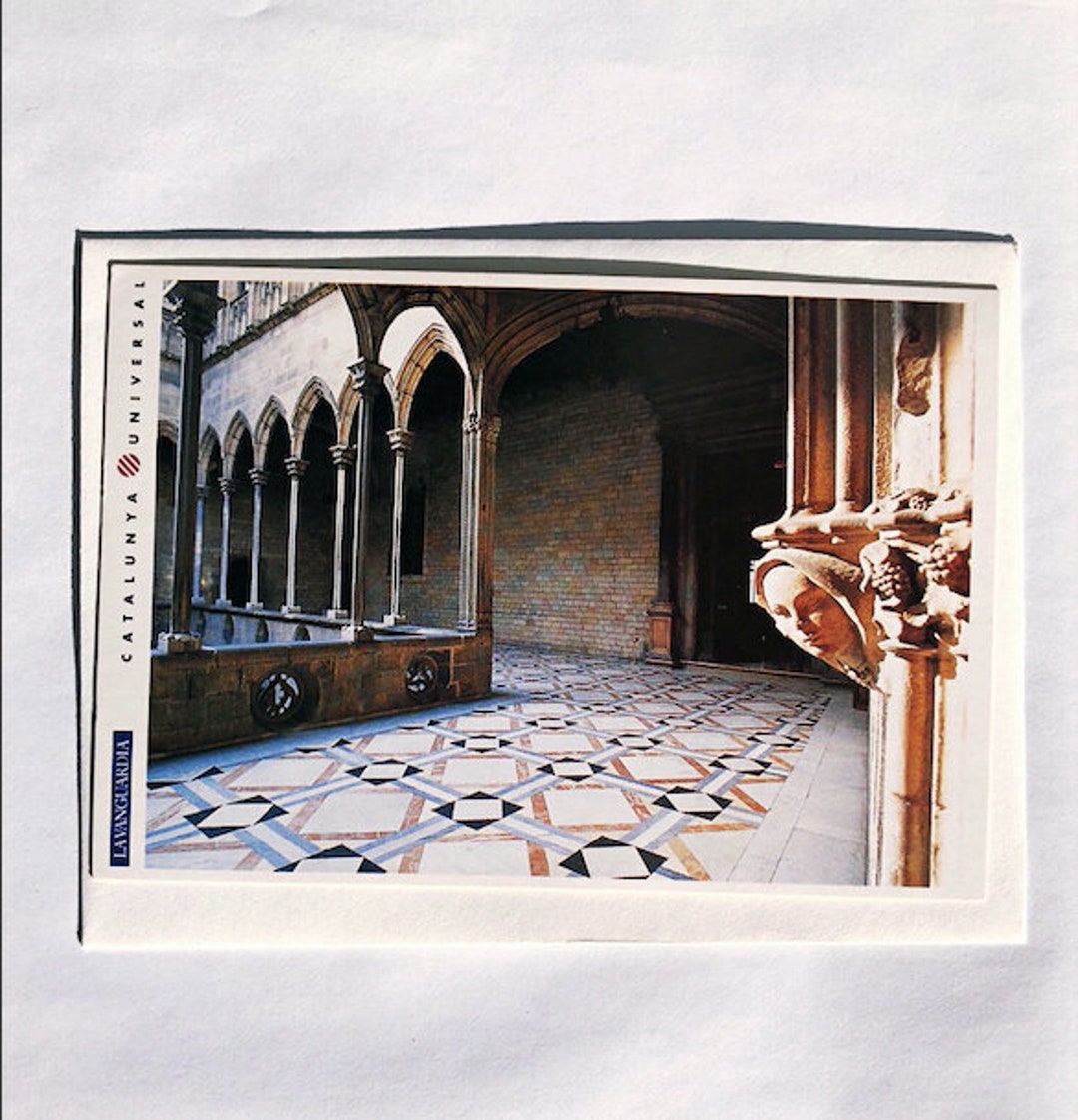 Salvador Dali Postcard|spain Vintage Greeting Cards| Spain Architecture ...