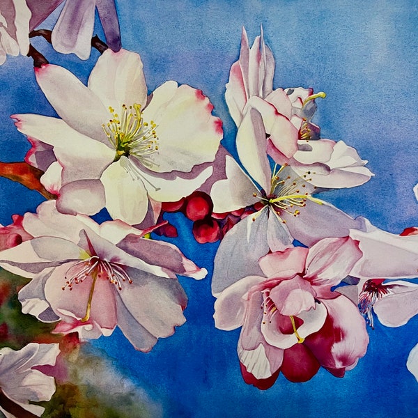 Sakura Painting - Etsy