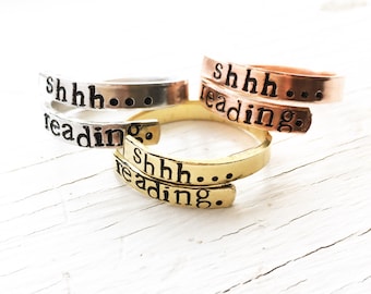 Reading ring | Etsy