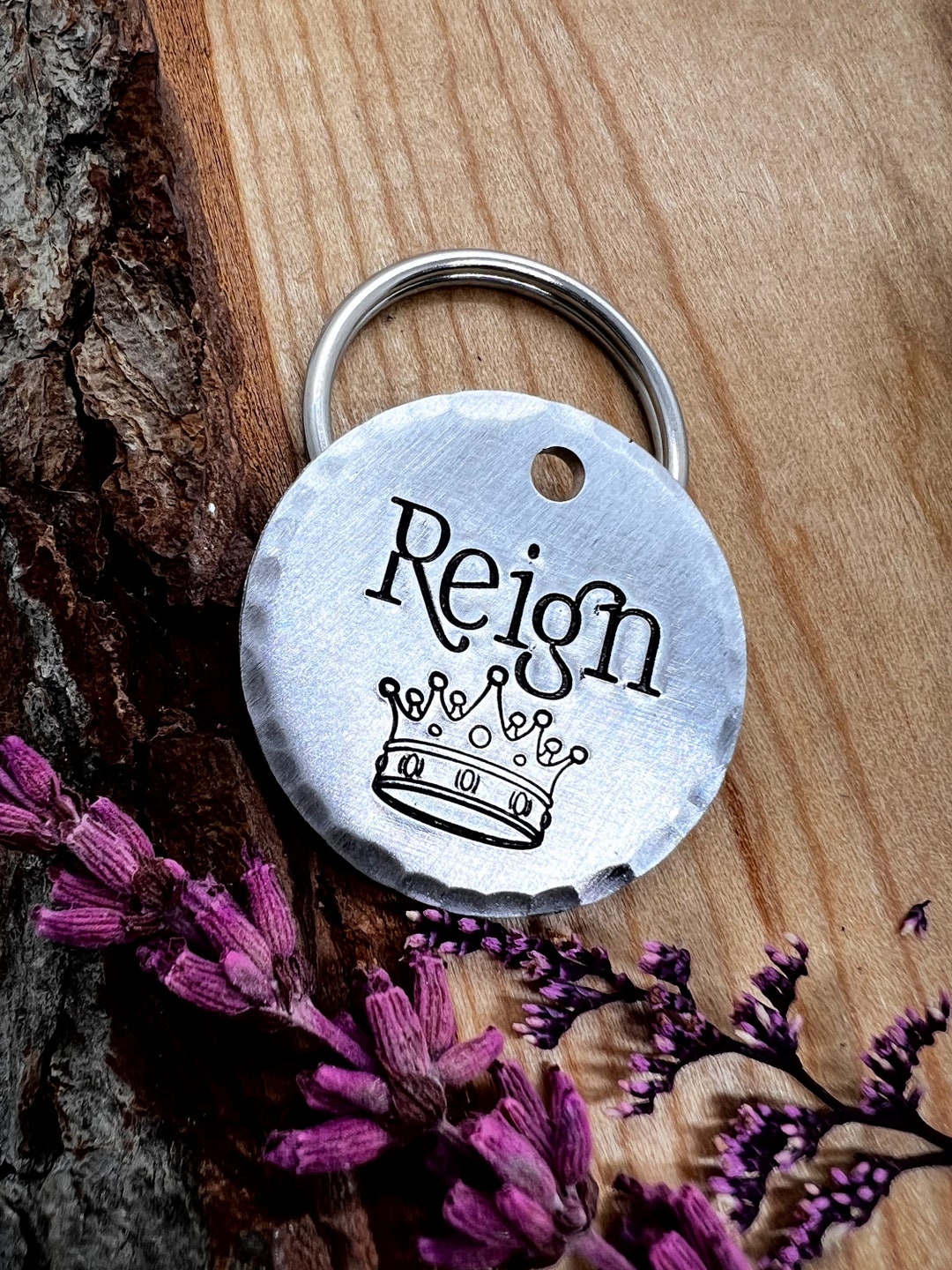 Crown Dog Tag Regal Dog Tag Tiara Dog Tag King Queen Dog Collar Tag Pet ...