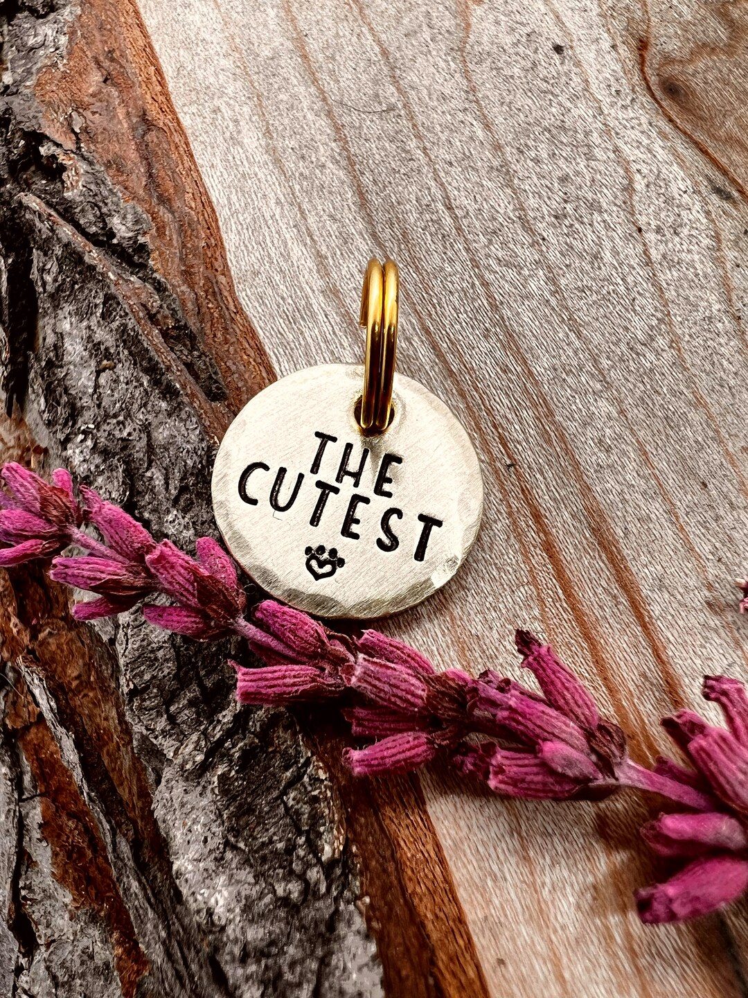 Mini Tag - the Cutest - Cute Cat Tag - Cute Dog Tag - Dog Collar Charm ...