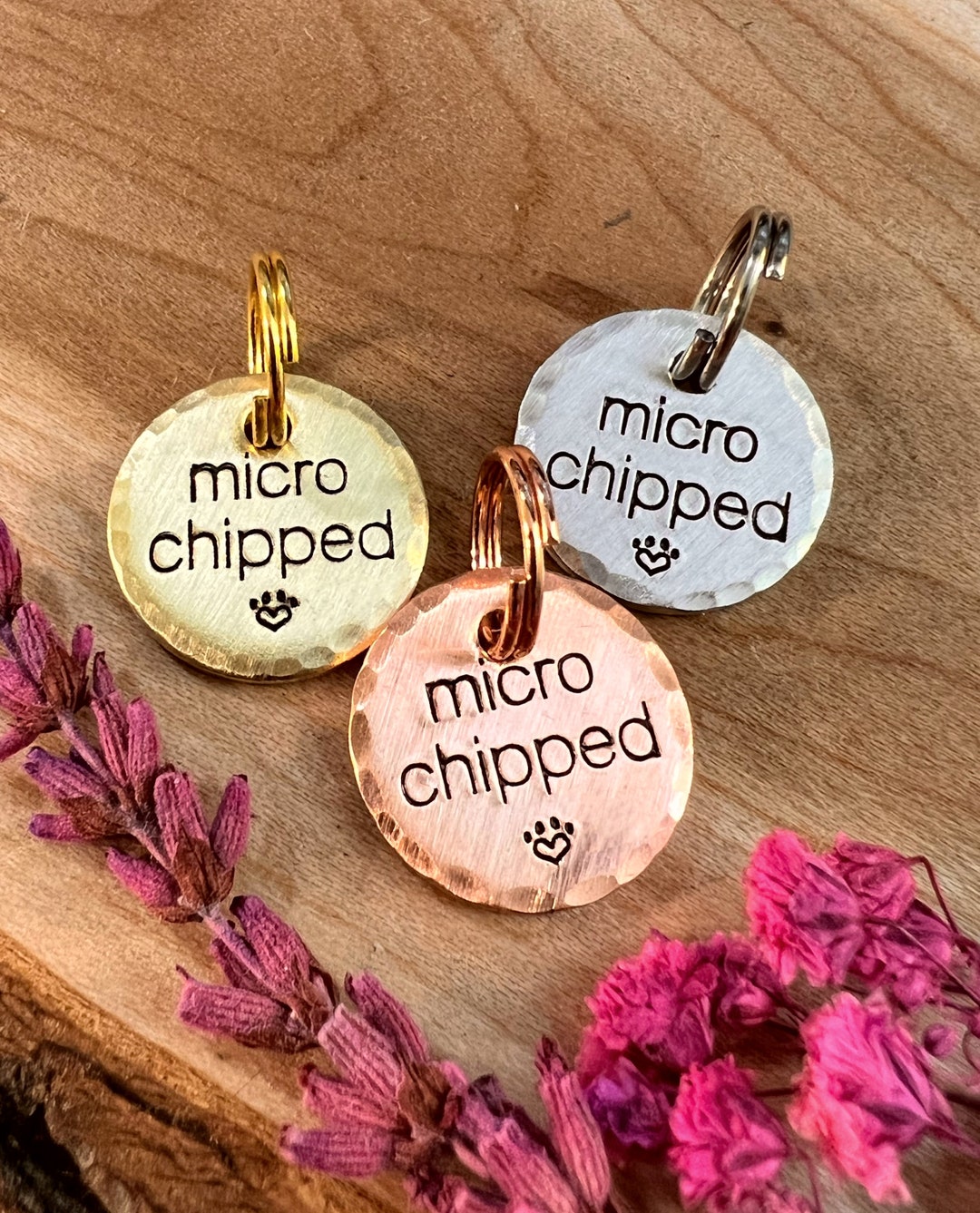 Mini Tag - Microchip Tag - Microchipped - Pet ID Tag - Dog Tag for Dogs ...