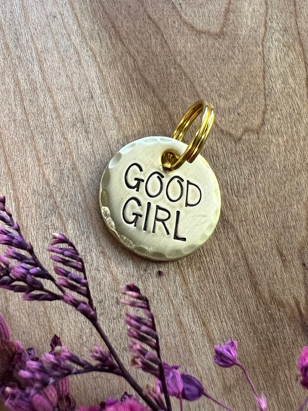 Mini Tag Good Boy Good Girl Collar Charm Funny Pet Tag - Etsy