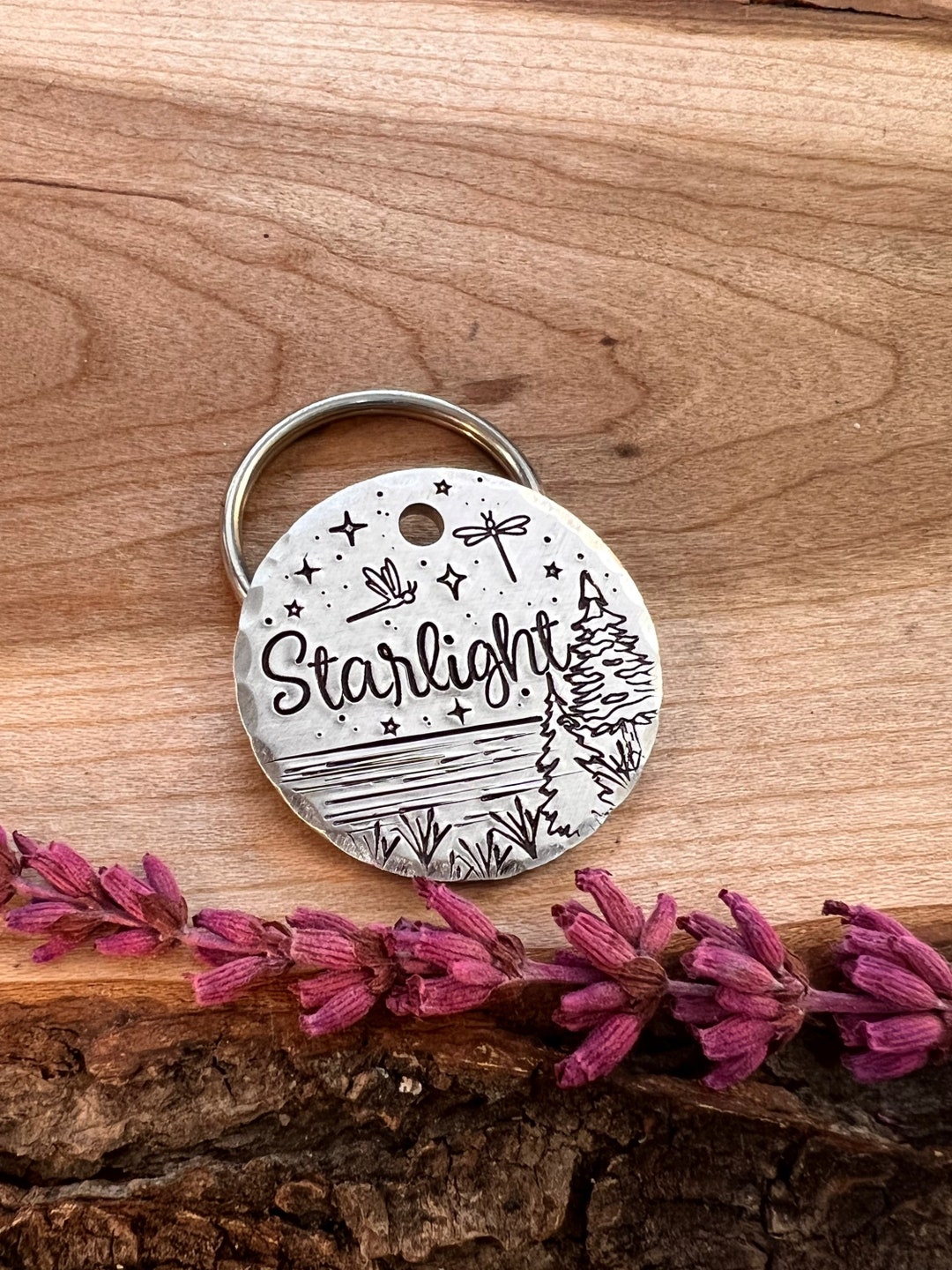 Dragonfly Dog Tag - Dragonflies - Pond - Dog Tag - Dog Collar Tag ...