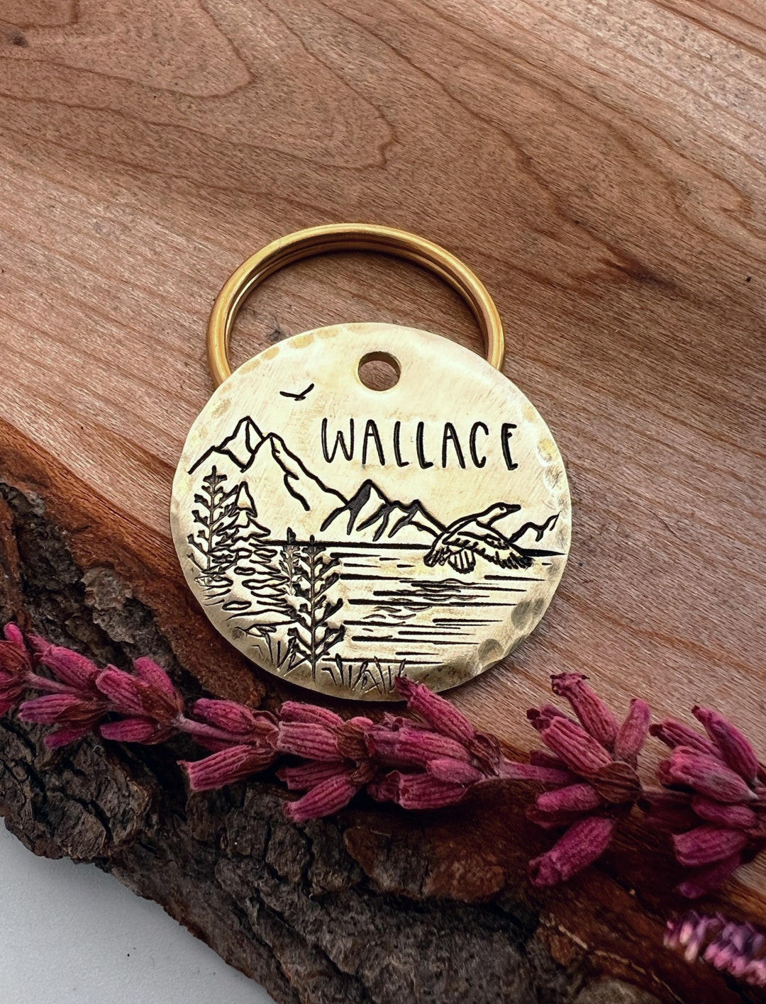 Goose Dog Tag - Duck - Canadian Geese Dog Tag - Hunting Dog - Dog ...