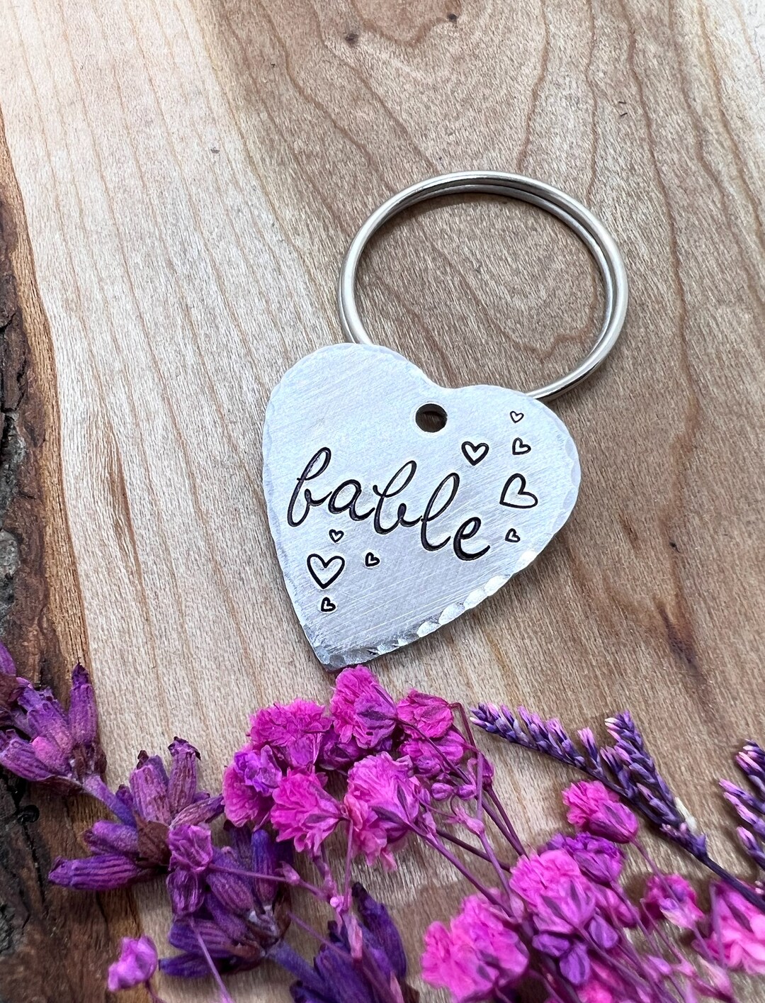 Heart Shaped Dog Tag: Heart Design, Minimal, Valentine, Personalized ...