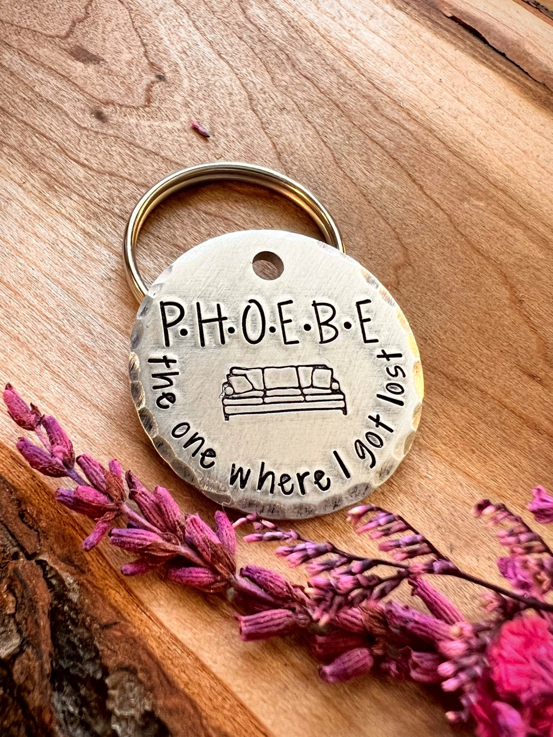 Pet ID Tag - Friends - the One Where - Coffee - Dog Tag - Dog Collar ...