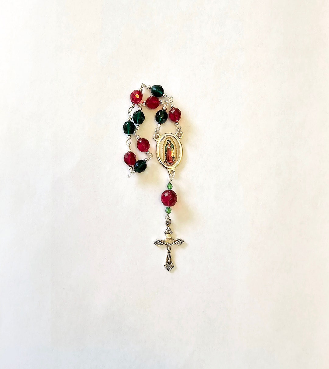 Our Lady of Guadalupe One Decade Rosary Pocket Rosary Small Rosary ...