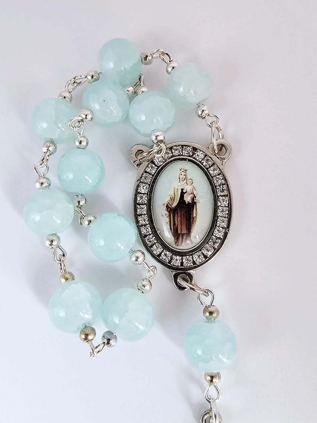 One Decade Miniature Rosary; Pocket Rosary; Mini Rosary; Small Rosary ...