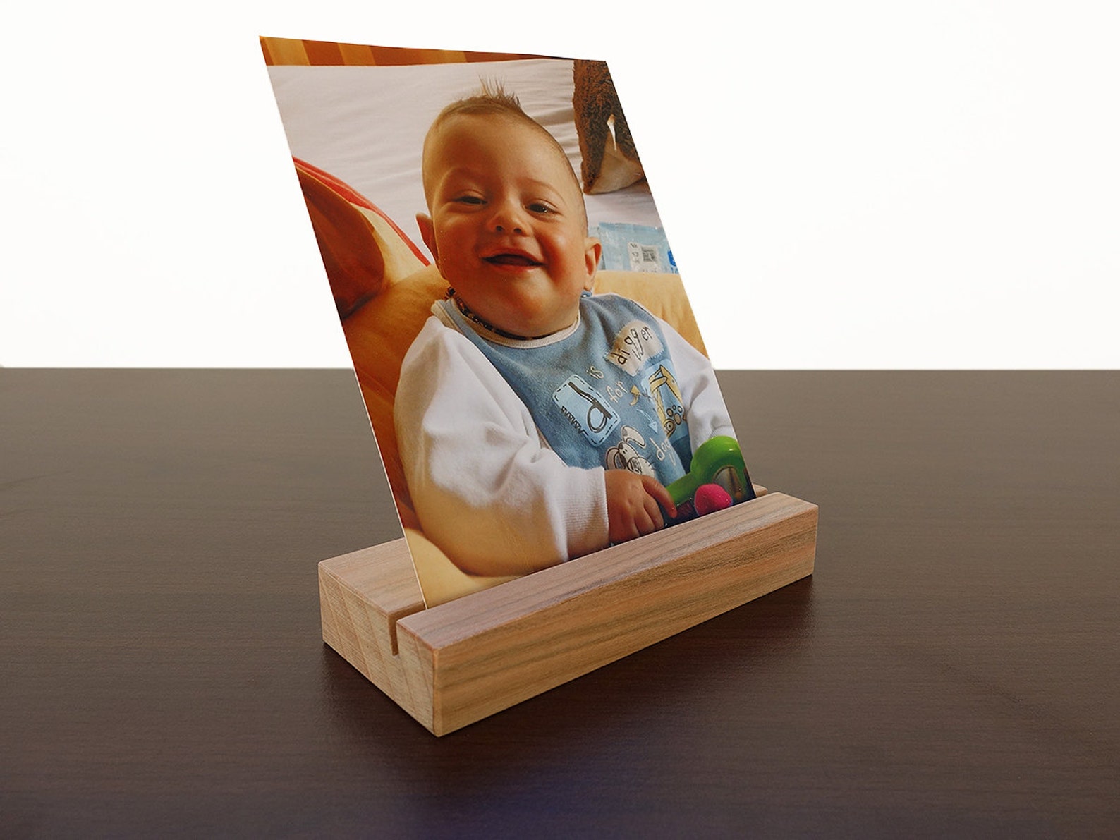 Wood Photo Holder. Wooden Postcard Holder. Wood Postcard - Etsy