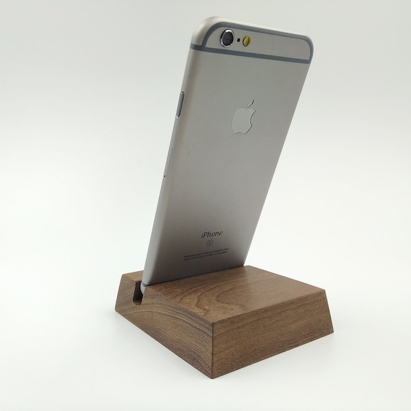 Wood iPhone Stand - Etsy