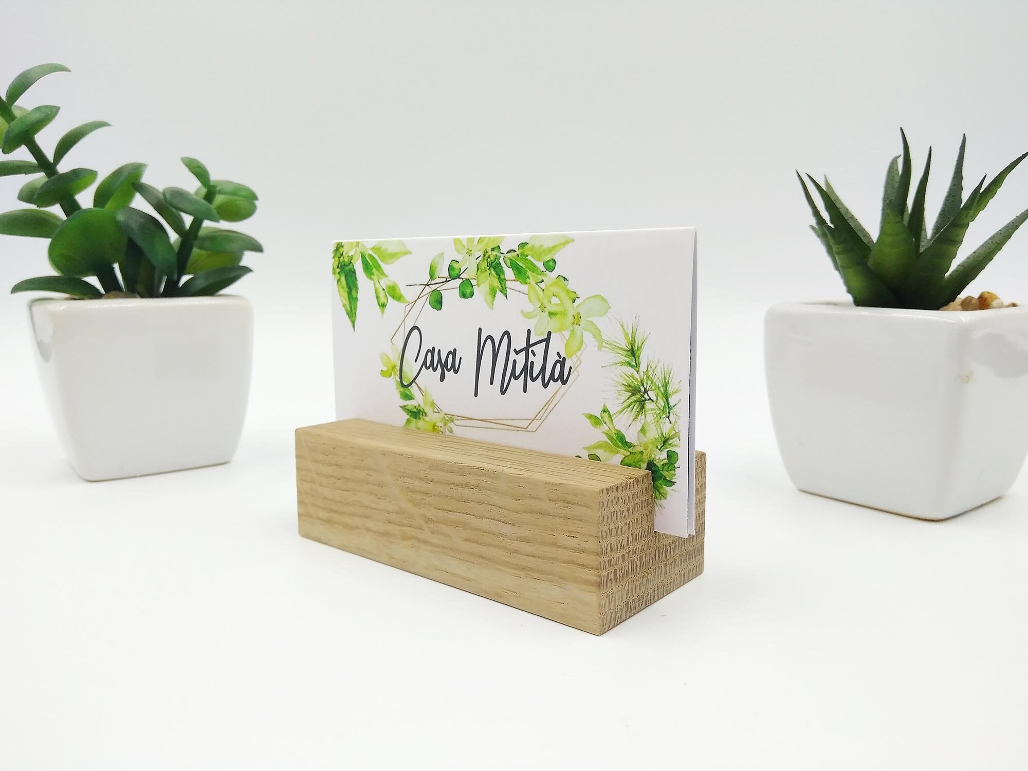 Wood Photo Holder. Wooden Table Stands,name Place Card Stand, Table ...