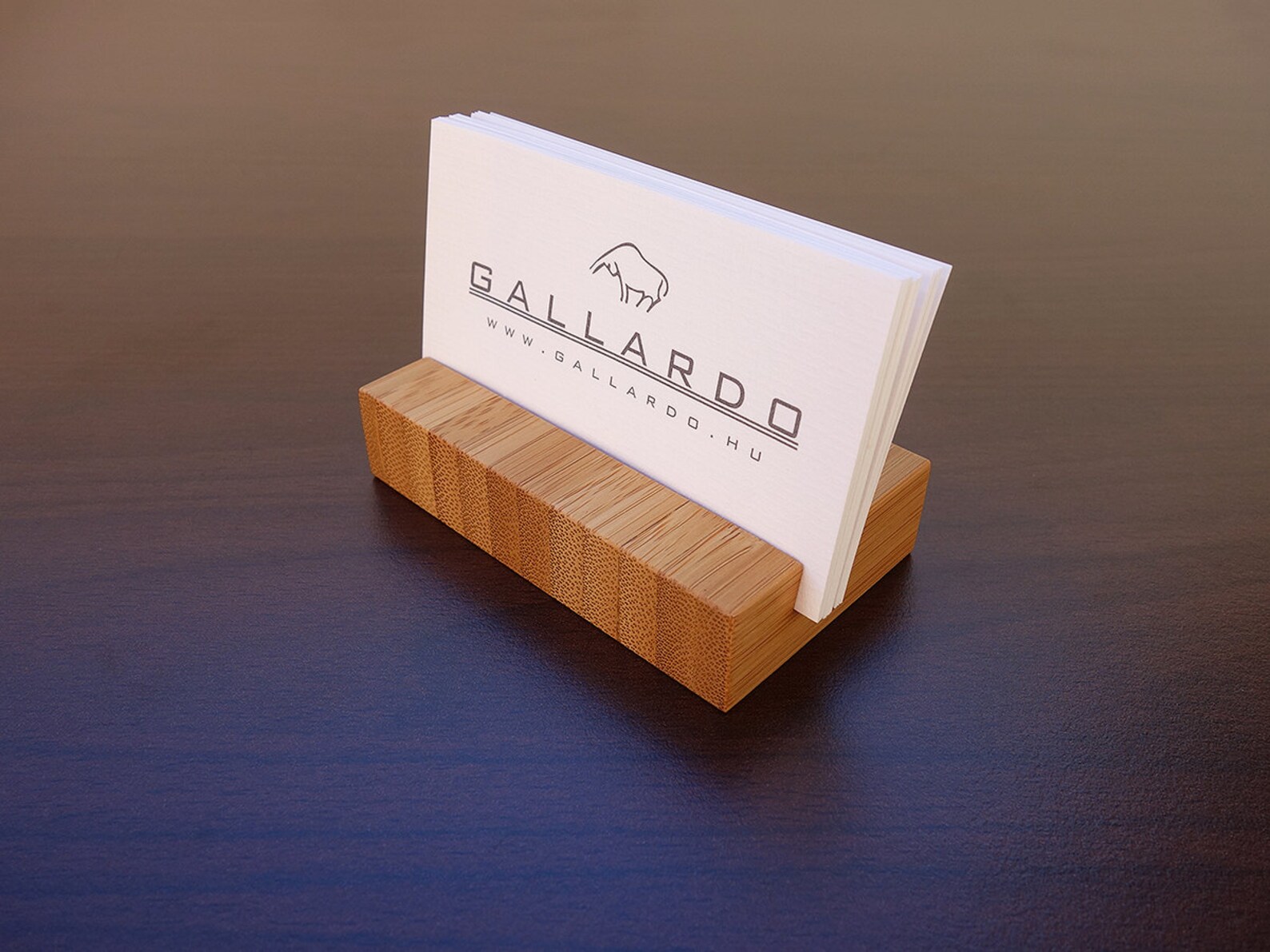 Wood Business Card Holder. Wooden Card Holder. Bamboo Business Card ...
