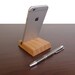 Bamboo iPhone Stand. Wood iPhone 6 7 8 X 11 SE XR Samsung - Etsy