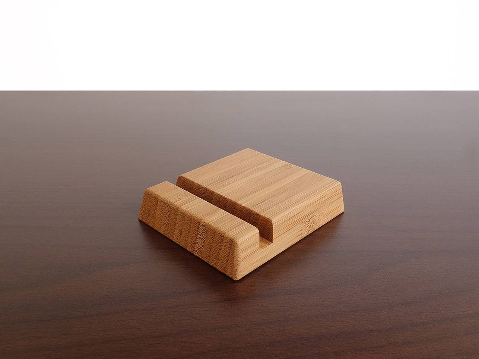 Bamboo iPhone Stand. Wood iPhone 6 7 8 X 11 SE XR - Samsung Xiaomi LG ...