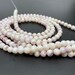 Natural Wampum Quahog Shell Round Bead 8mm 16 Inches (white/natural ...