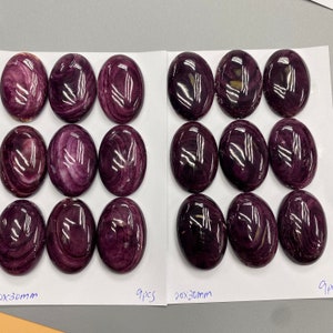 Natural Purple Spiny Oyster Shell Oval Cabochon 18x25mm 20x30mm - Etsy