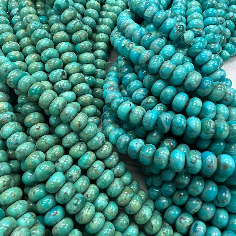 Real Turquoise Beads - Etsy